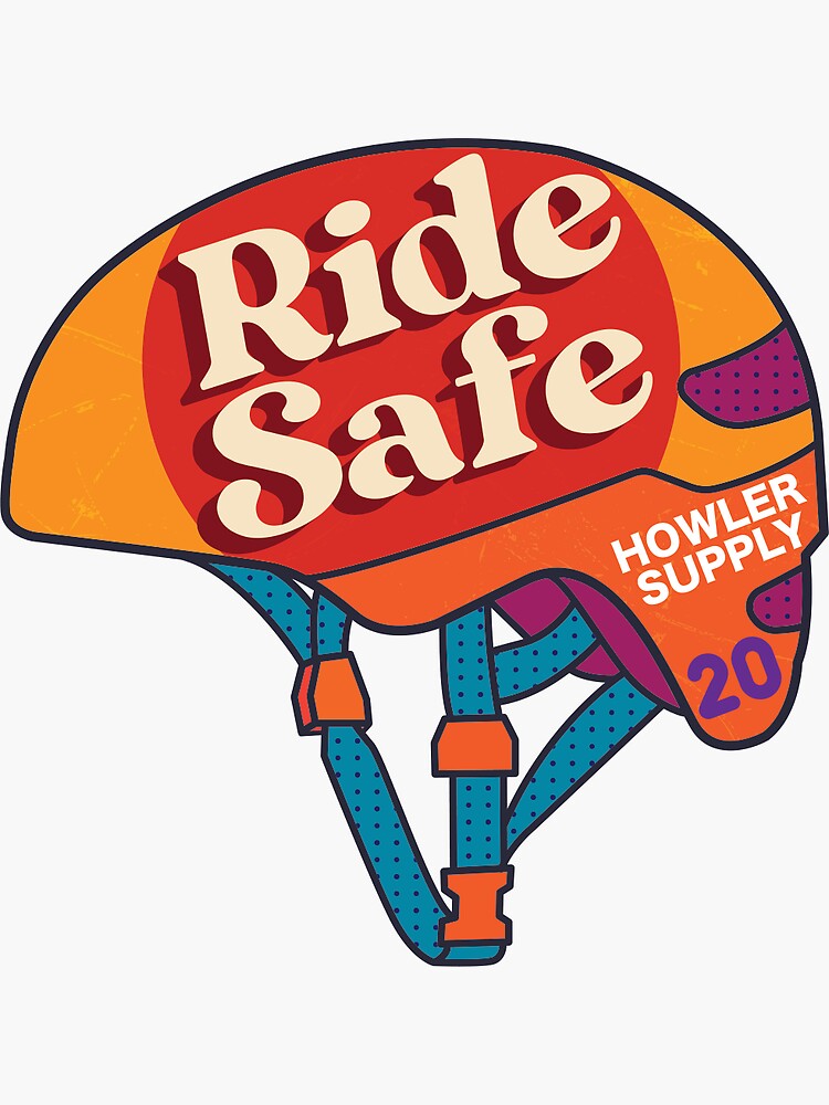 "Ride Safe" Sticker for Sale by Unit620 | Redbubble