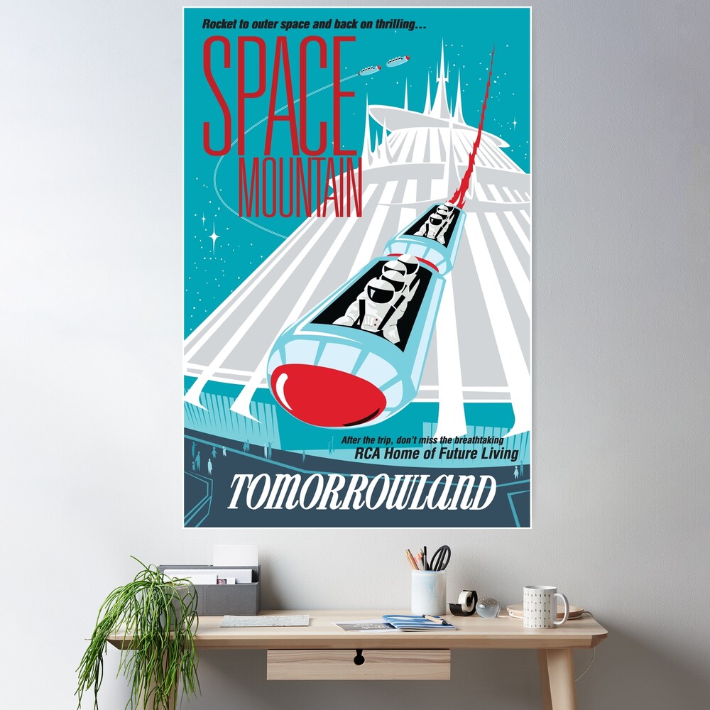 Space Mountain Poster