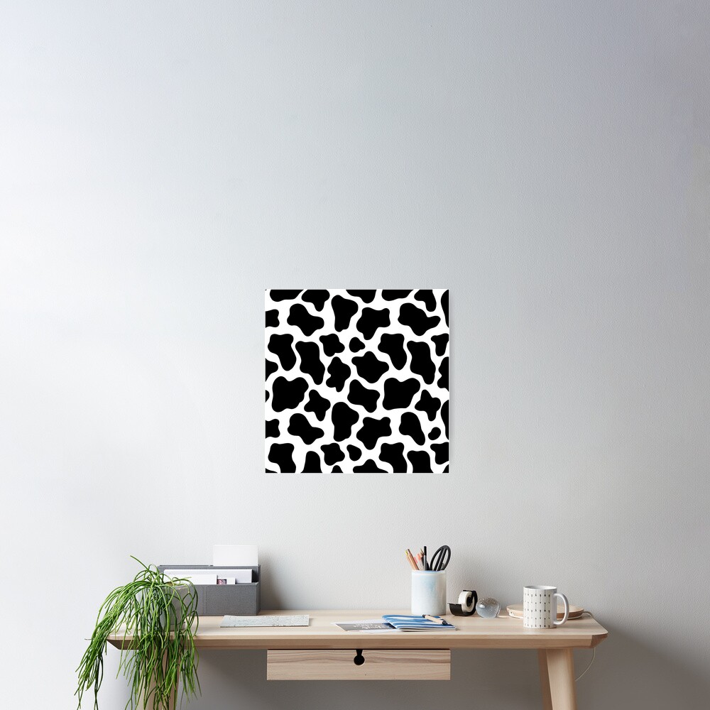 "aesthetic cow print" Poster for Sale by STAR10008 | Redbubble