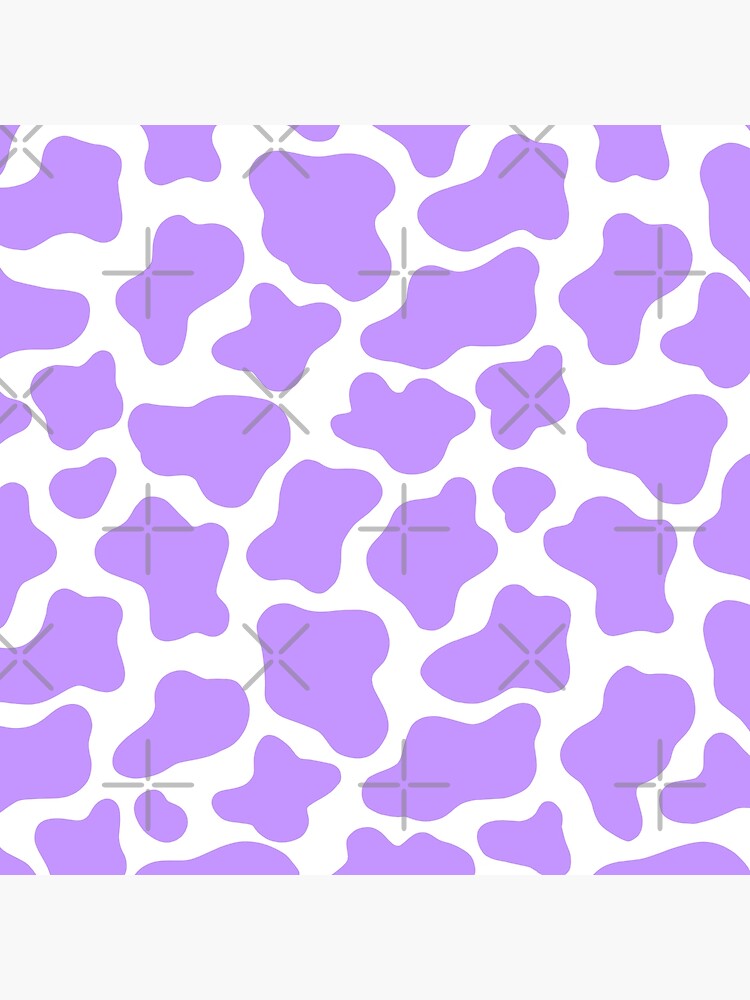 "aesthetic purple cow print" Poster for Sale by STAR10008 | Redbubble