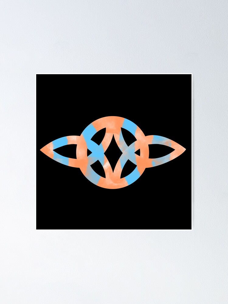 "Celtic Serch Bythol 7 with black background" Poster for Sale by NYXFN ...