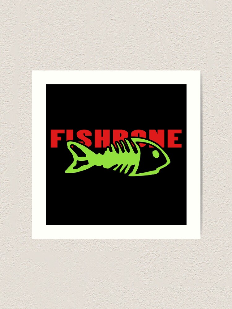 "Fan Art Fishbone Logo " Art Print for Sale by FrankAlcantara | Redbubble