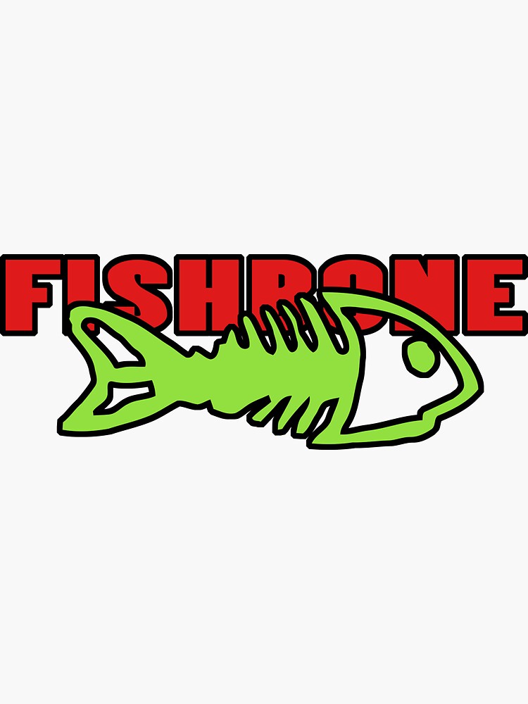 "Fan Art Fishbone Logo " Sticker by FrankAlcantara | Redbubble