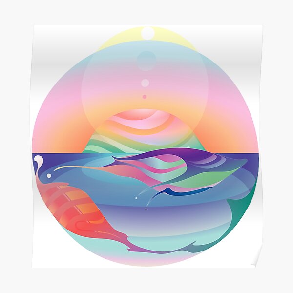 "Personality Landscape - Sea Sunrise" Poster for Sale by DIDAC360 ...
