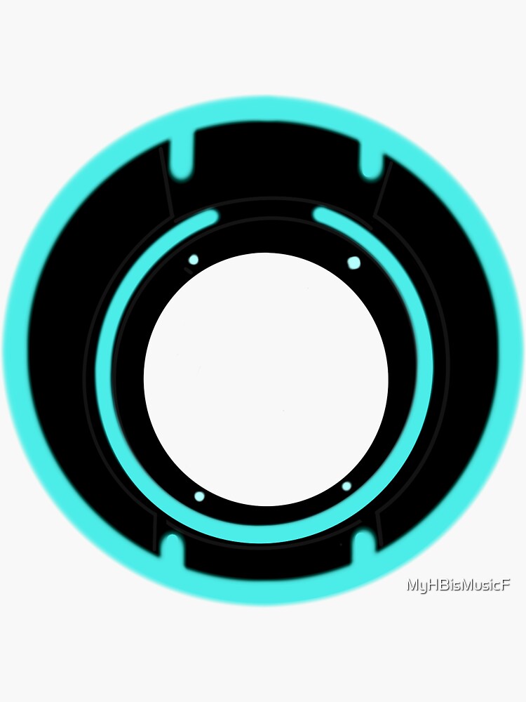 "Identity Disc" Sticker for Sale by MyHBisMusicF | Redbubble
