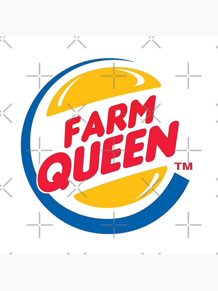 "Farm Queen Perfect Piece For Trending Farmers" Poster for Sale by ...