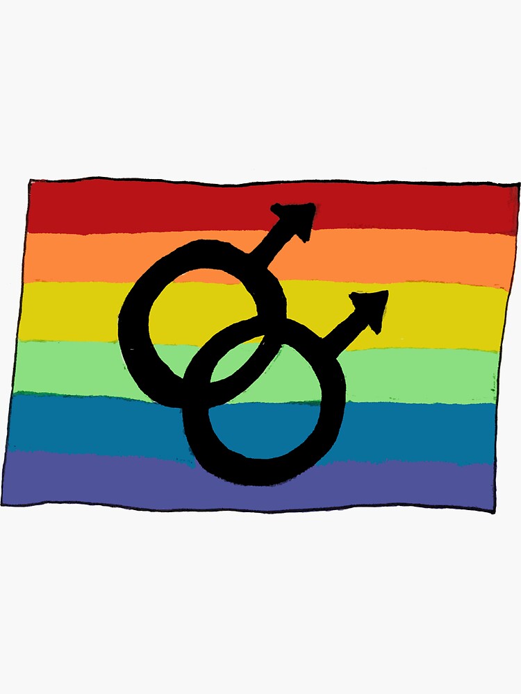 "MLM Pride Flag" Sticker for Sale by corinnehan | Redbubble