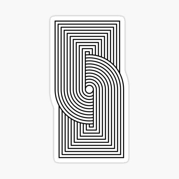 "Inward Reflection " Sticker by emanalmallahi | Redbubble