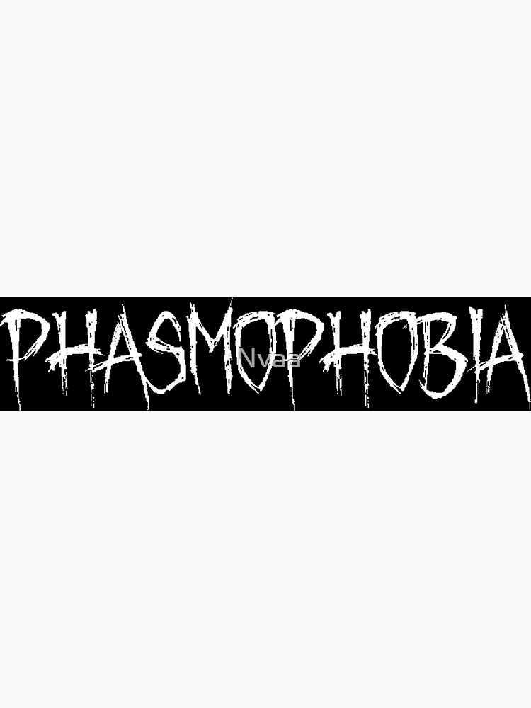 "Phasmophobia Game Logo" Poster for Sale by Nvaa | Redbubble