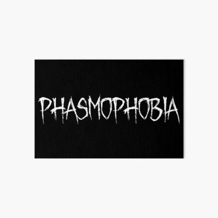 "Phasmophobia Game Logo" Art Board Print for Sale by Nvaa | Redbubble