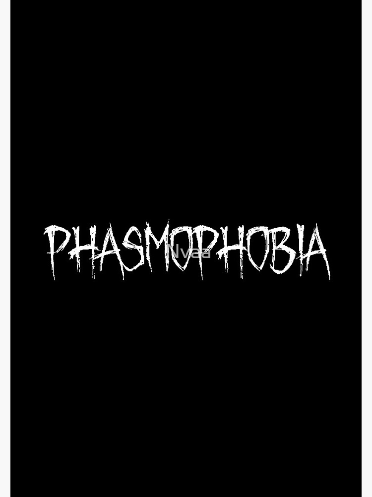 "Phasmophobia Game Logo" Spiral Notebook by Nvaa | Redbubble