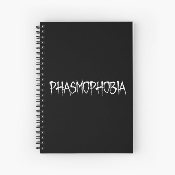 "Phasmophobia Game Logo" Spiral Notebook by Nvaa | Redbubble