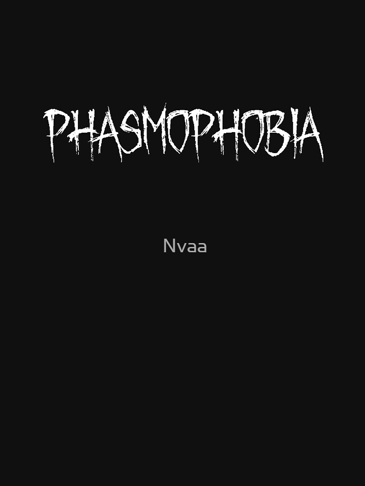 "Phasmophobia Game Logo" Essential T-Shirt by Nvaa | Redbubble