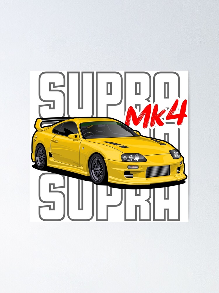 Brian Toyota Supra MK4 FAST Supermovie Car SVG Supra Mk4, 47% OFF