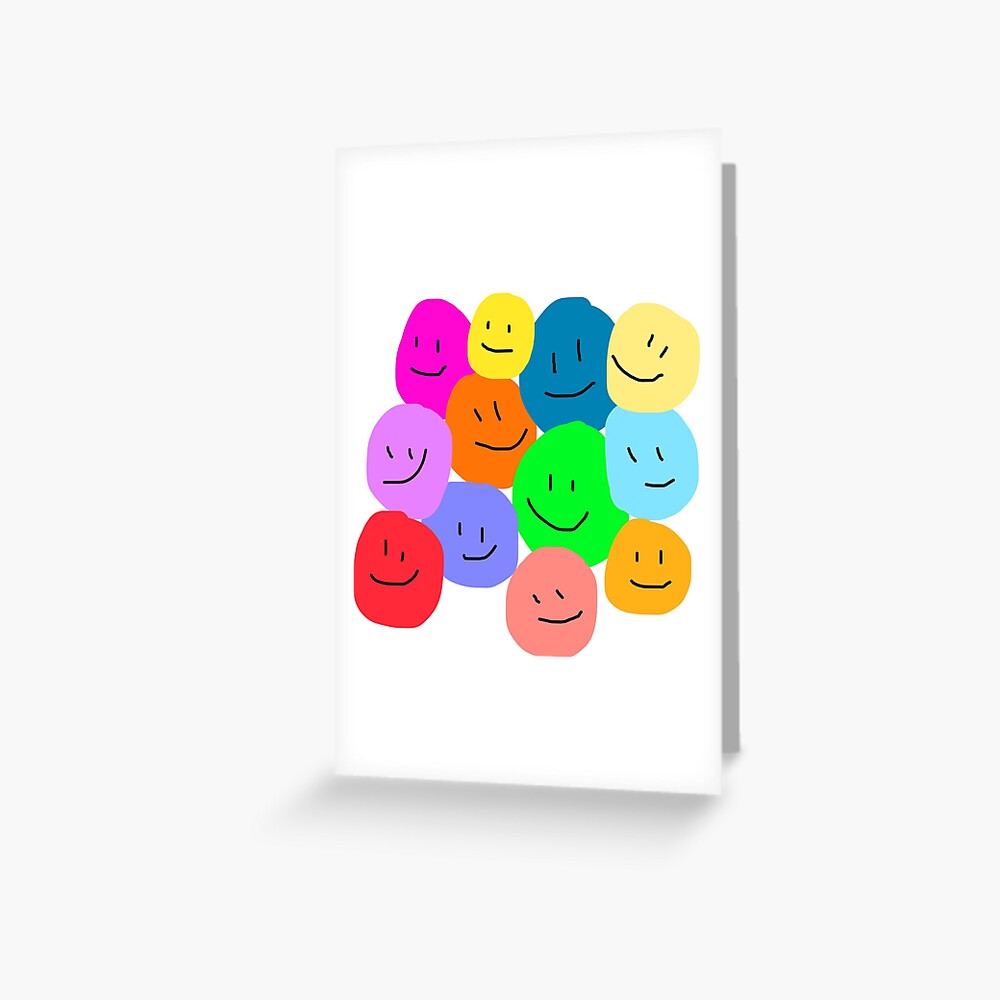 "smiley face" Greeting Card by benji-s | Redbubble