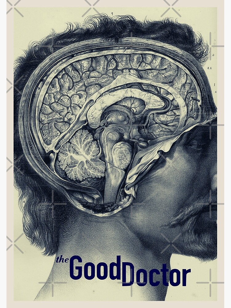 The Human Brain (the Good Doctor) Premium Matte Vertical Poster