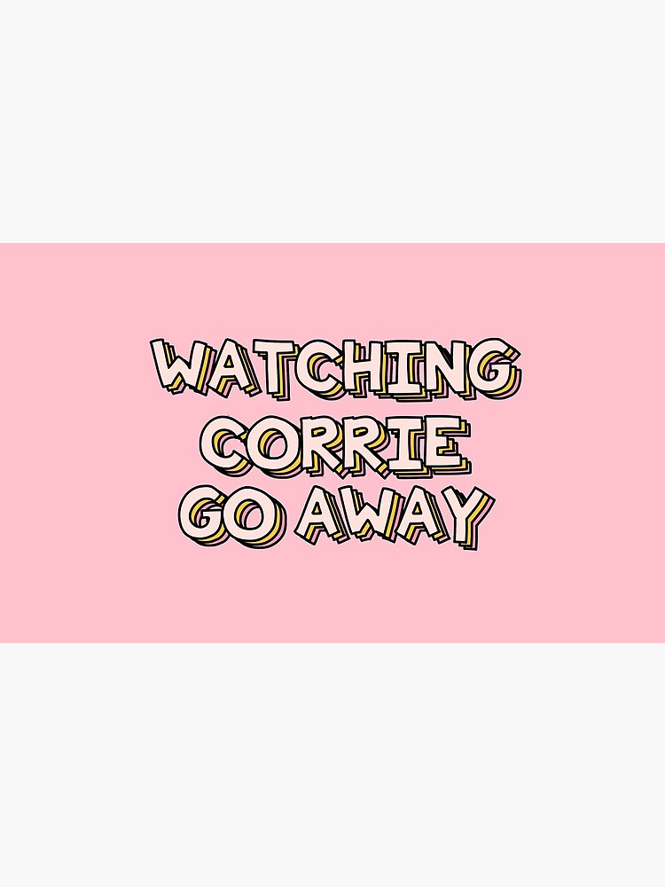 "Watching Corrie Go Away" Coffee Mug for Sale by holbytv | Redbubble