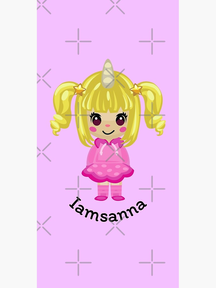 "iamsanna" Poster by chulitad | Redbubble
