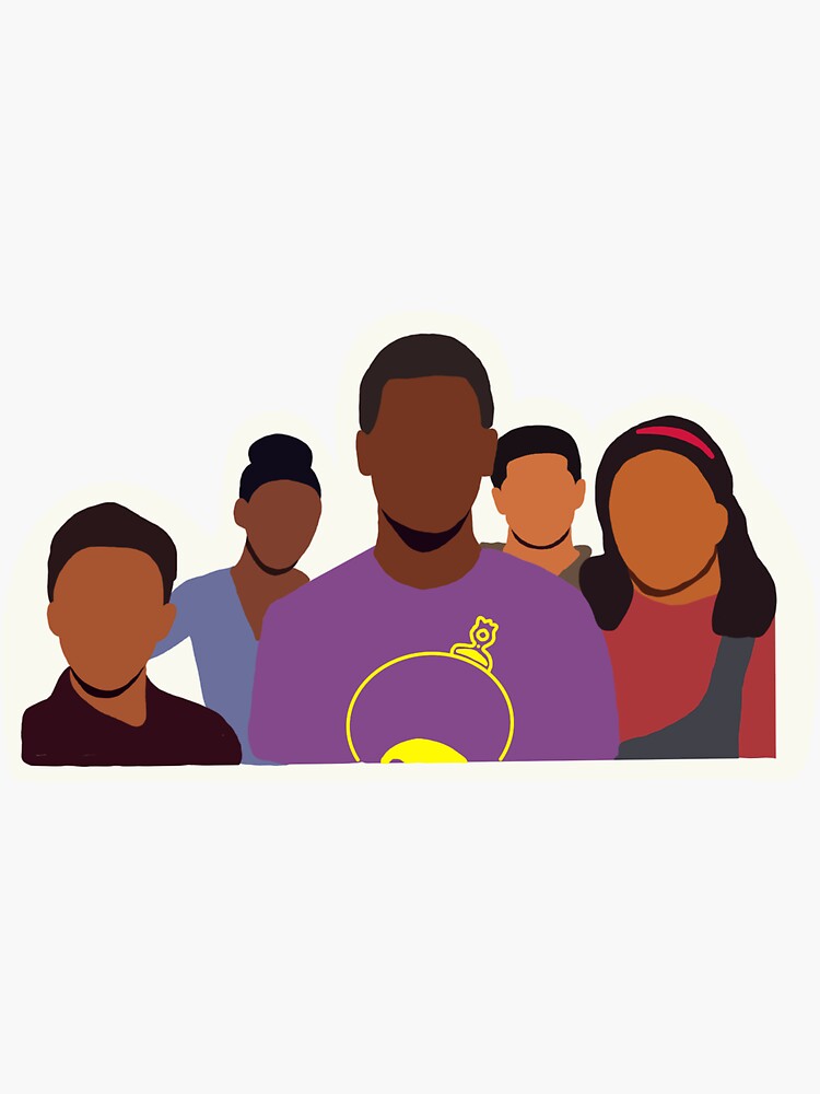 "On my block sticker" Sticker for Sale by ejswan06 | Redbubble