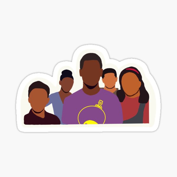 "On my block sticker" Sticker for Sale by ejswan06 | Redbubble