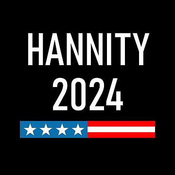 "Hannity 2024" Sticker for Sale by Lincoln Bone | Redbubble