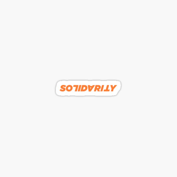 "SOLIDARITY Streetwear Logo" Sticker for Sale by justxjo | Redbubble