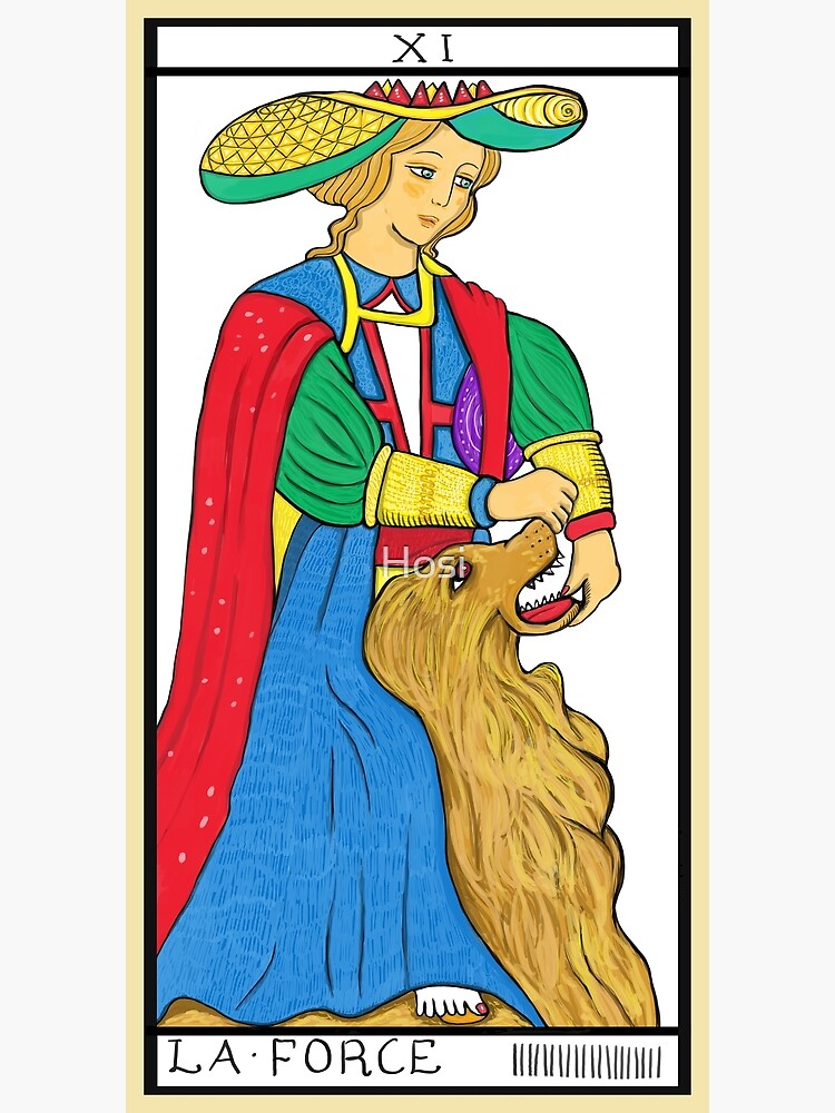 "Nuovi Tarocchi di Marsiglia - La forza" Photographic Print for Sale by ...