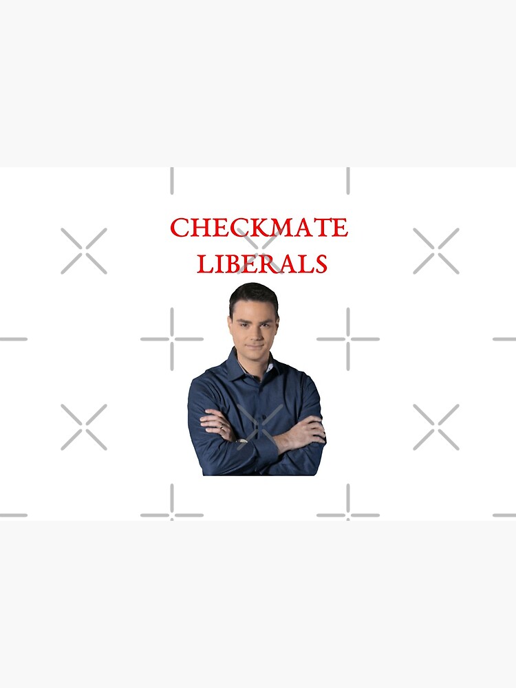 "Ben Shapiro Checkmate Liberals" Mask by zachhay | Redbubble