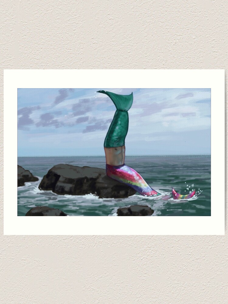 "The Mermer" Art Print for Sale by MissMonik | Redbubble