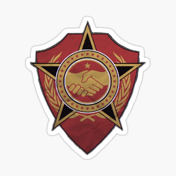 "Cold War - Emblem 'Warsaw Pact'" Sticker for Sale by AllTheDesigns ...