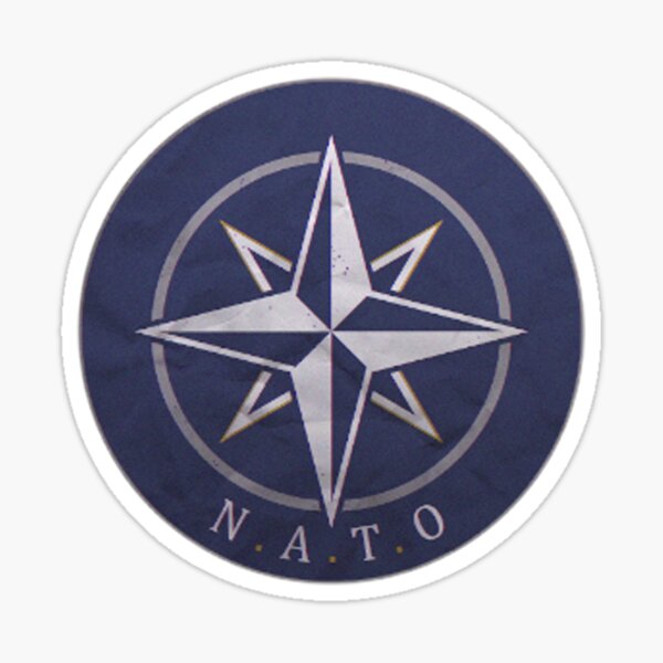 "Cold War - Emblem 'NATO'" Sticker for Sale by AllTheDesigns | Redbubble