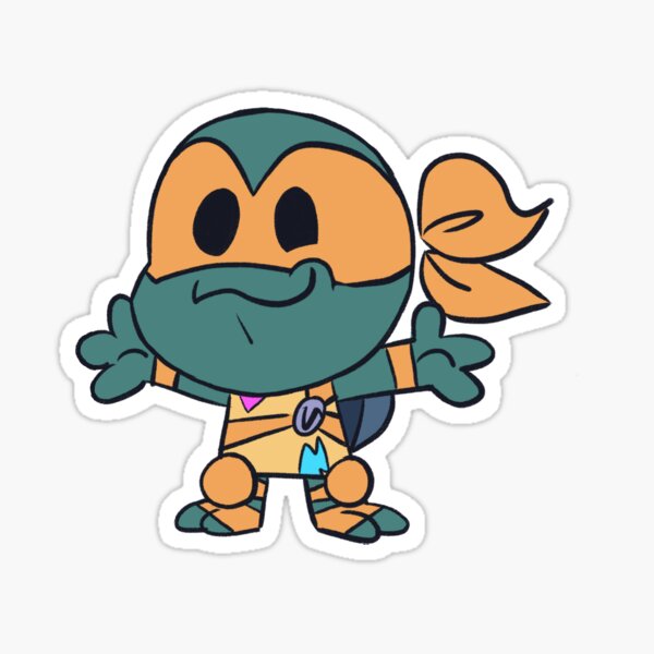 "Mikey" Sticker for Sale by Robun | Redbubble