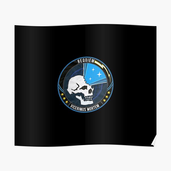 Poster « Cold War - Emblem 'Requiem' », par AllTheDesigns | Redbubble