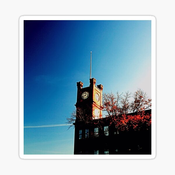 "CLOCK TOWER" Sticker for Sale by BOLLA67 | Redbubble
