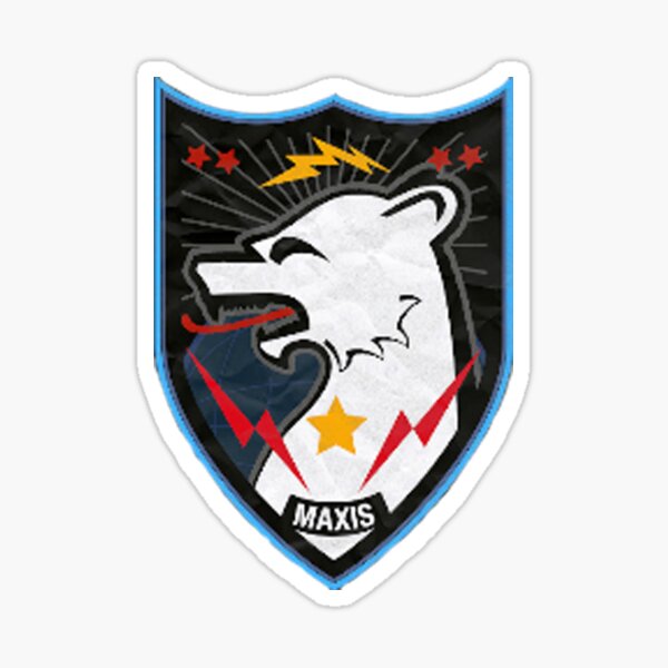 "Cold War - Emblem 'Maxis'" Sticker for Sale by AllTheDesigns | Redbubble
