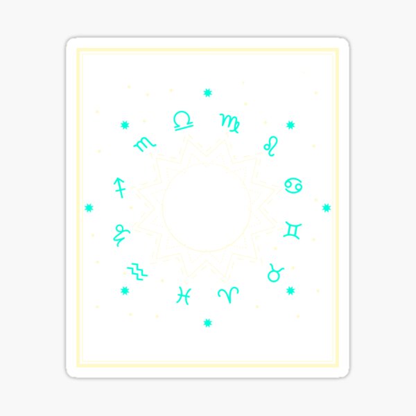 " zodiac sign horoscope astrology" Sticker by gorositoshop | Redbubble