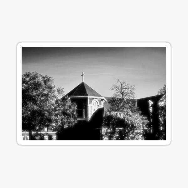 "OLD CHURCH" Sticker for Sale by BOLLA67 | Redbubble