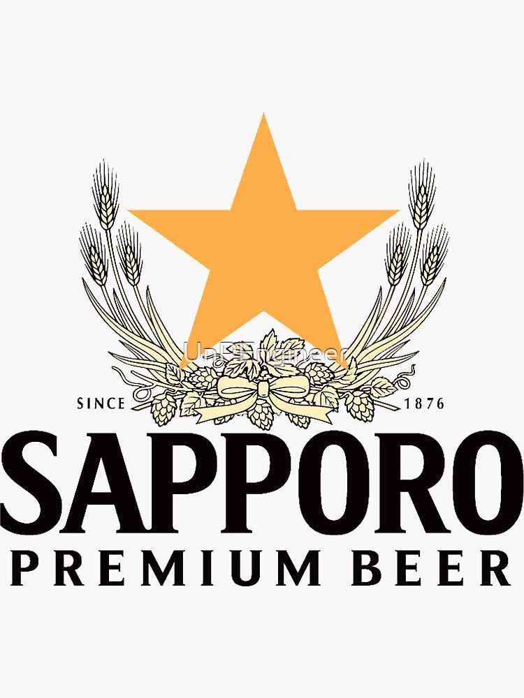 "Sapporo logo" Sticker for Sale by UnPEngineer | Redbubble
