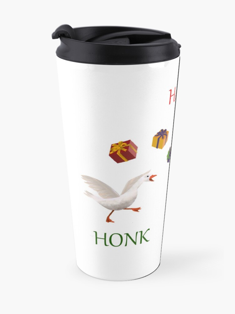 "Ho Ho Honk - Weihnachtsmann wird von einer Gans verfolgt" Kaffee ...