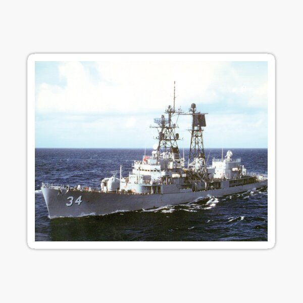 "USS SOMERS (DDG-34) SHIP'S STORE" Sticker for Sale by militarygifts ...
