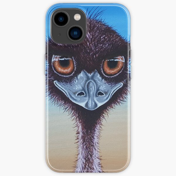 "Cheeky Aussie Emu. Names Steve." iPhone Case for Sale by benheff ...