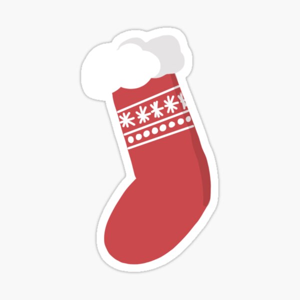 Christmas Stocking Stickers | Redbubble