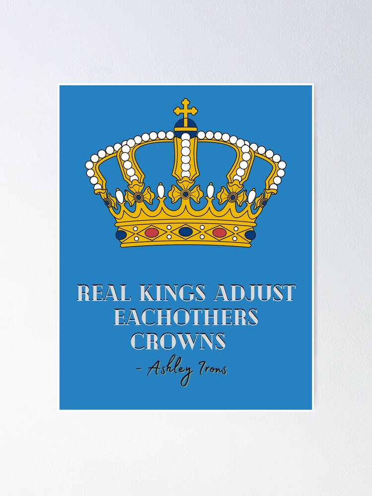 "Real Kings" Poster by BossBreed | Redbubble