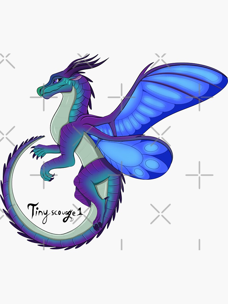 "SilkWing" Sticker for Sale by tinyscourge1 | Redbubble