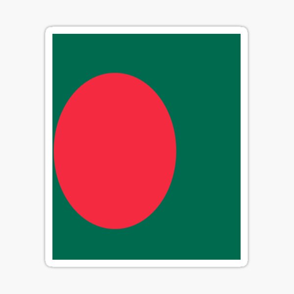 "Bangladesh Flag" Sticker by PropJoe | Redbubble
