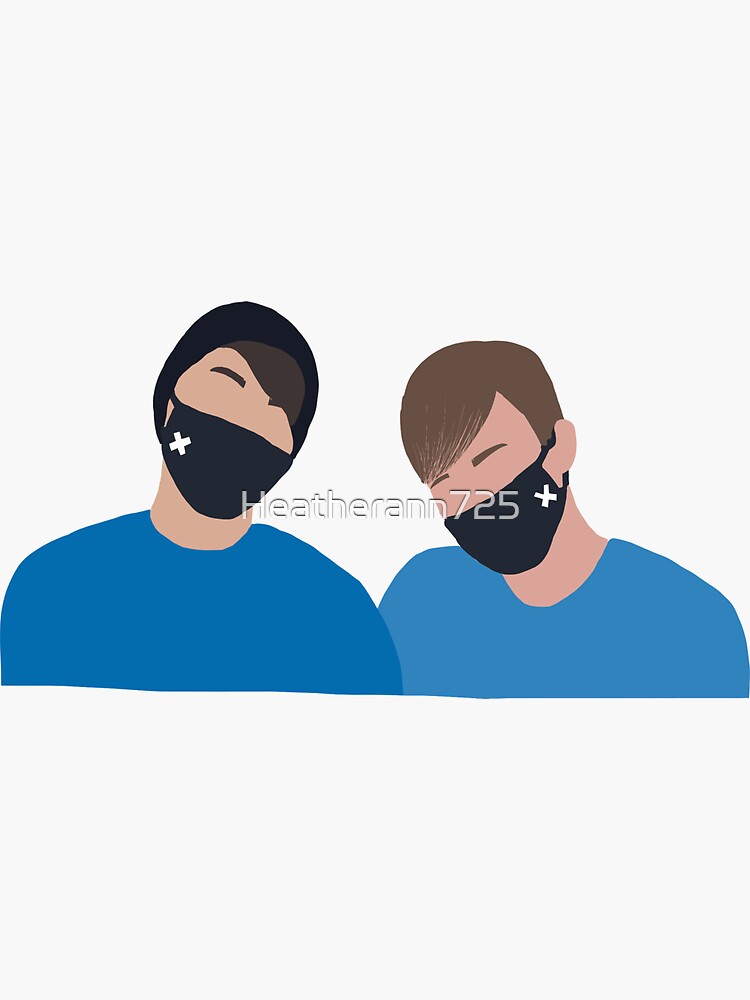 "Sam and Colby" Sticker for Sale by Heatherann725 | Redbubble