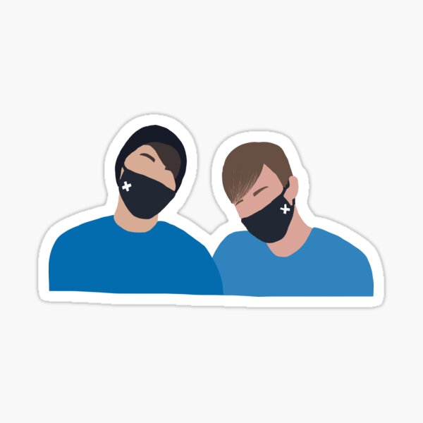 "Sam and Colby" Sticker for Sale by Heatherann725 | Redbubble