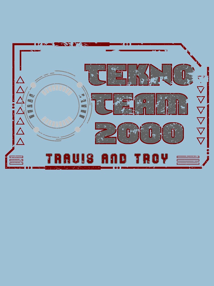 "Tekno Team 2000" T-shirt for Sale by refbumptees | Redbubble ...