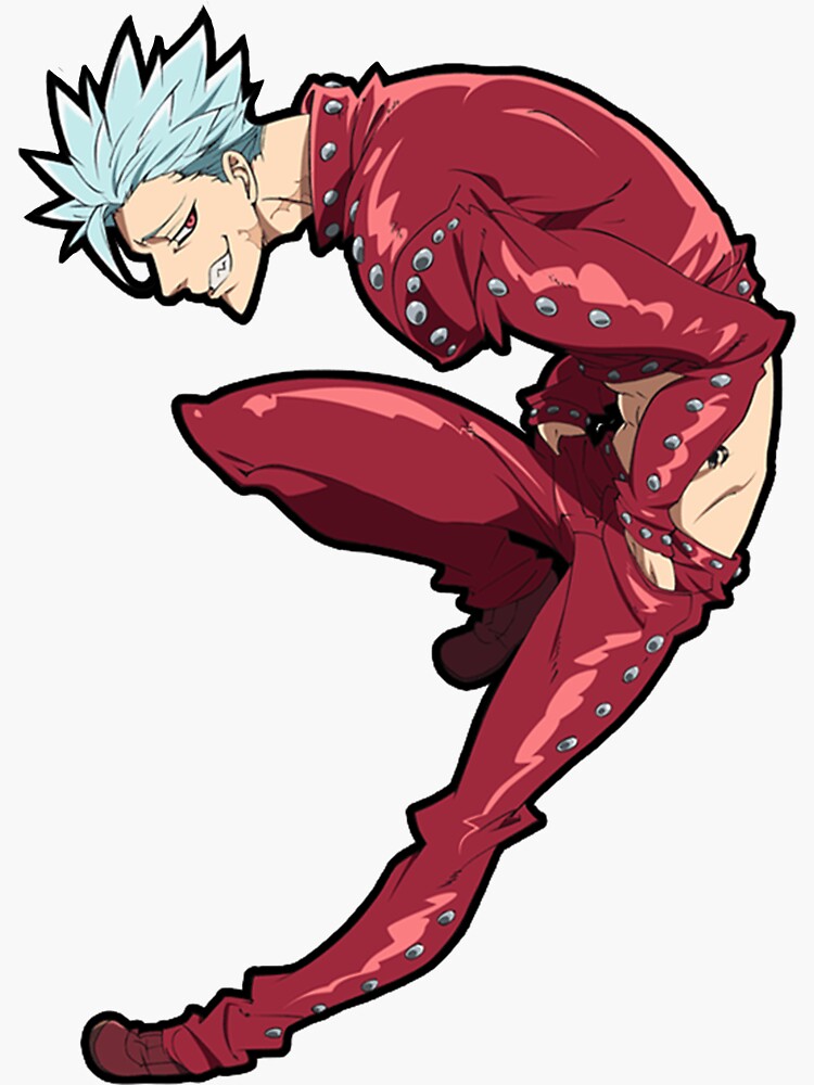 "Ban (The Seven Deadly Sins)" Sticker by kawaiicrossing | Redbubble