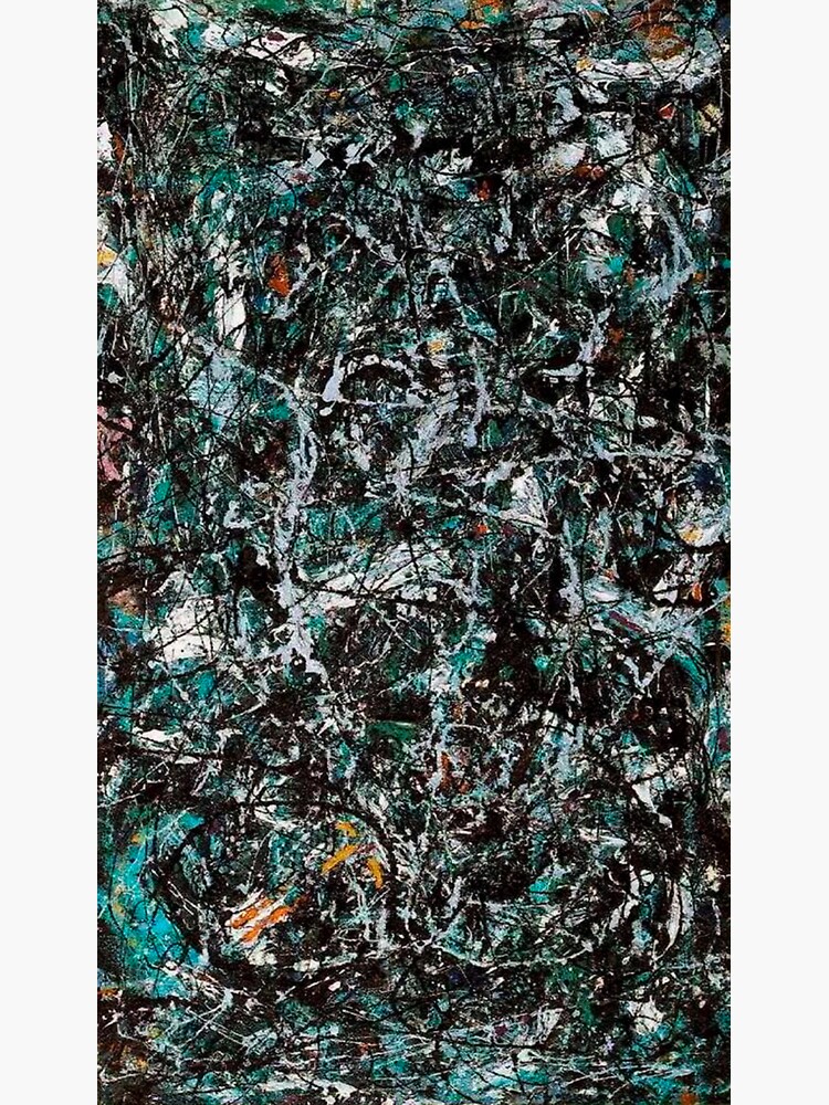 "Jackson Pollack Full Fathom Five" Sticker for Sale by magicmagnet ...